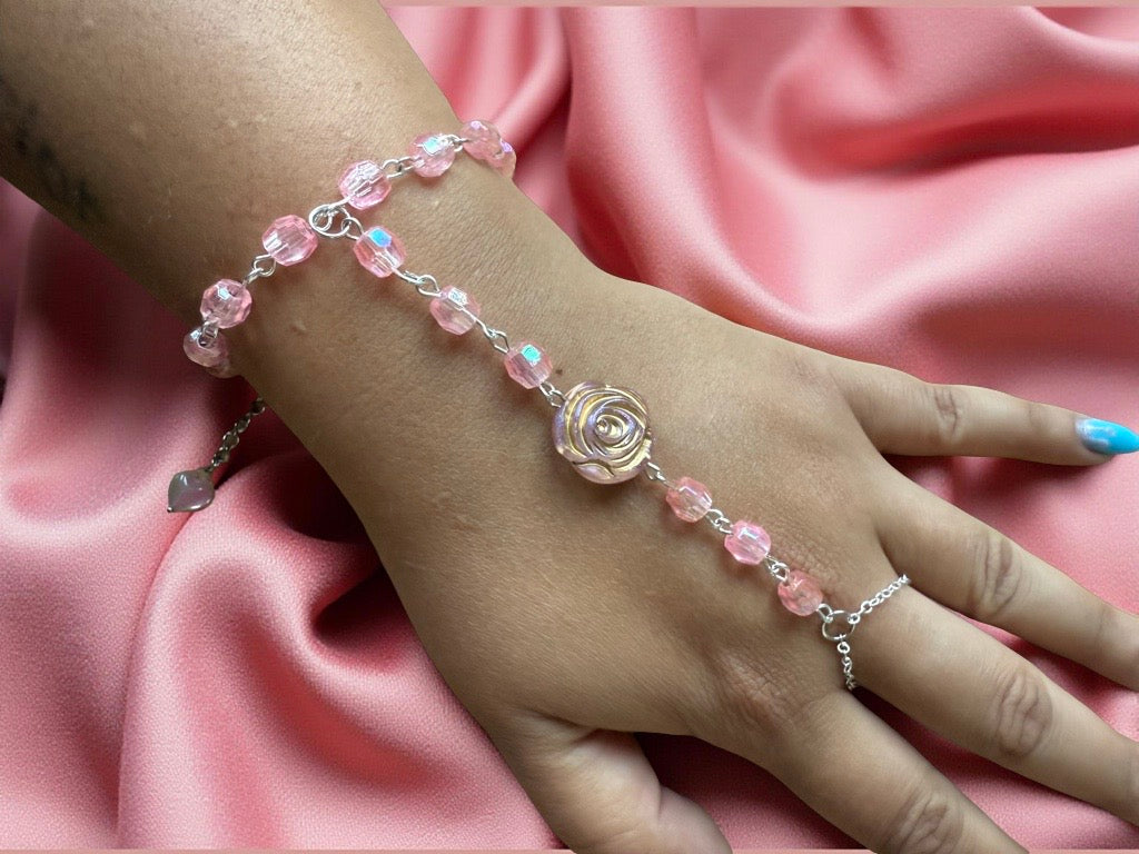 Rosaline Hand Chain – Handmade By Lony